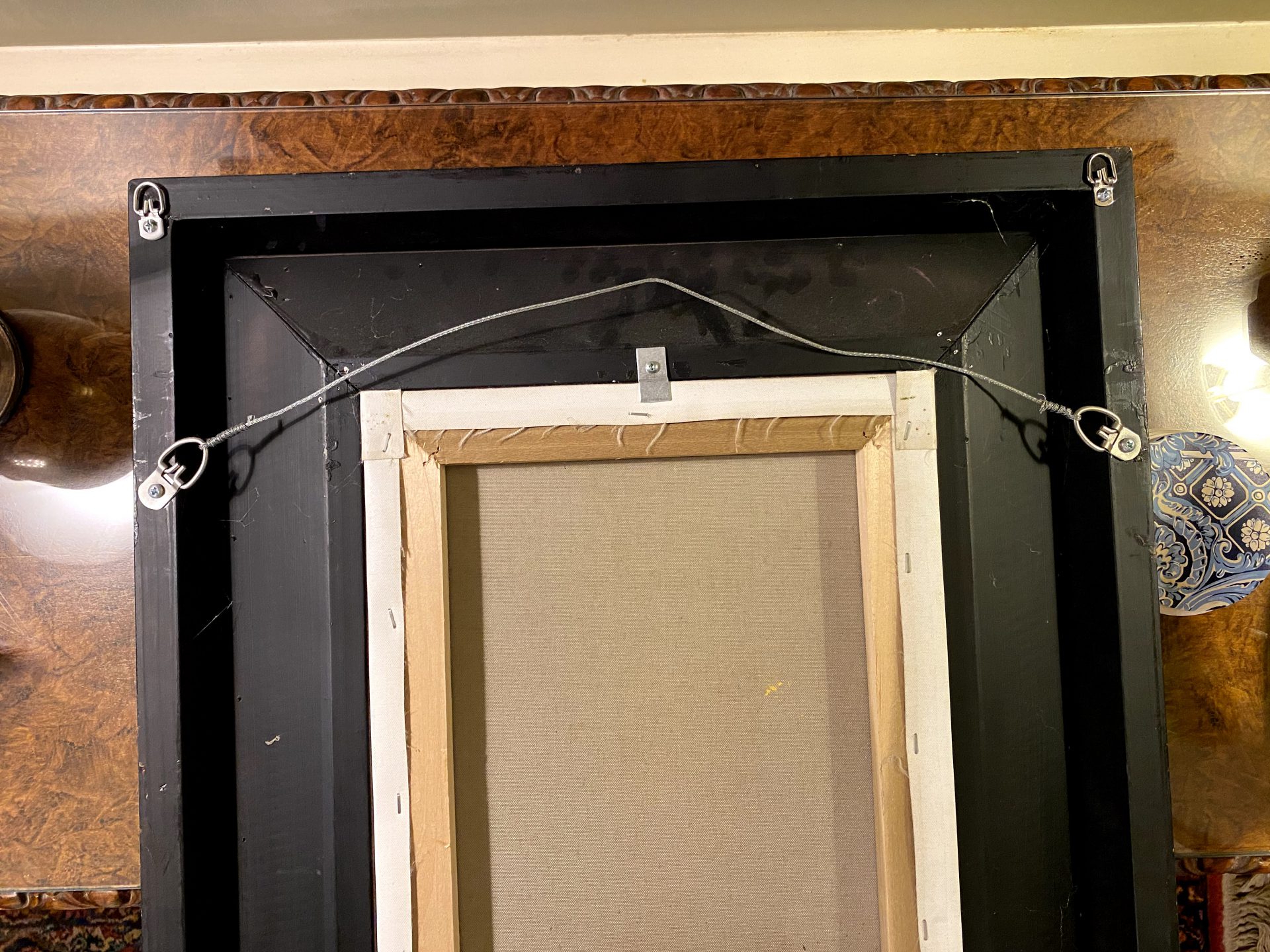 How to Use a Picture Rail - The Broughton Street House