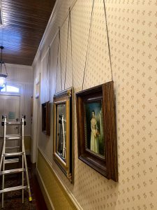 How to Use a Picture Rail - The Broughton Street House
